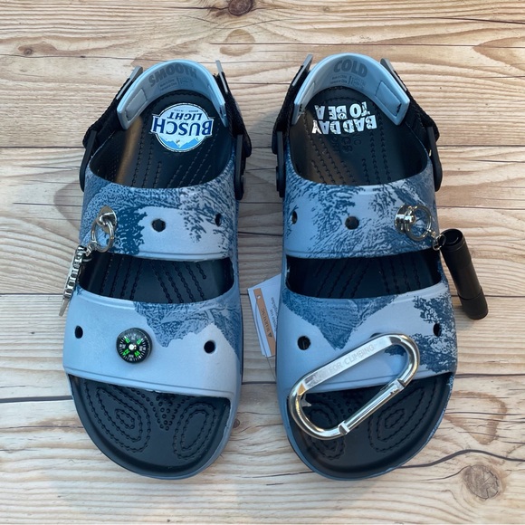 CROCS | Shoes | Busch Beer X Crocs Allterrain Sandal | Poshmark